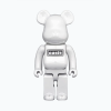 OASIS WHITE CHROME BEARBRICK 1000% Original Bearbrick
